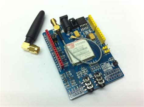 Sim900 Gsm Gprs Shield Arduino With Sim Card Holder Fixmaster