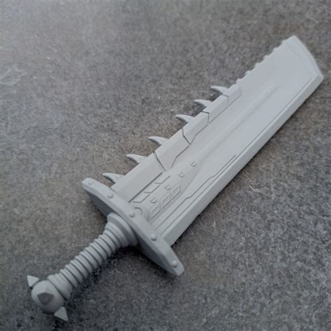 3d Printable Free Captain Gorr Sword Stl File By Alex