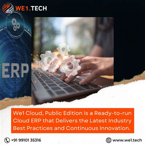 we1 tech it service provider on linkedin clouderp erp erpsoftware business software