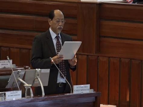 Nagaland Legislative Assembly Persistent In Pressing For Early And