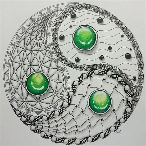 Zendala 10 Hazel3ye Mandala Drawing