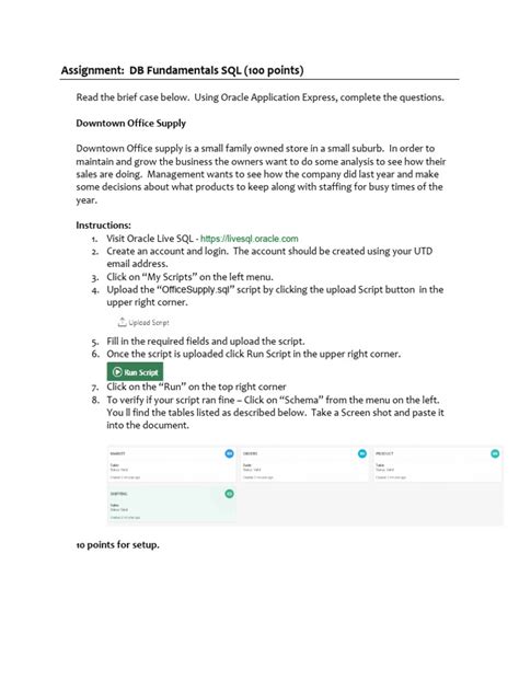 assignment db sql officesupply pdf sql screenshot