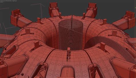 Iter Thermonuclear Reactor 3d Model Animated Cgtrader
