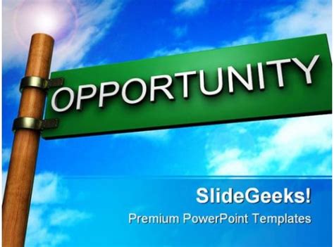 Opportunity Business Powerpoint Templates And Powerpoint Backgrounds