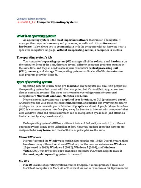 Lesson022 Computer Os Types Pdf