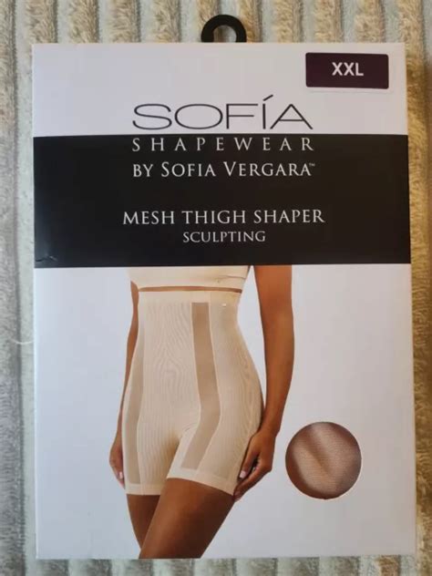 Womens Shapewear Thigh Shaper Xxl Sculpting No Slip Sofia Vergara £11