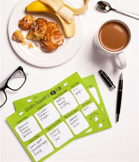 Grocery List Notepad Grocery Shopping List Meal Planning List Grocery Notepad Hostess