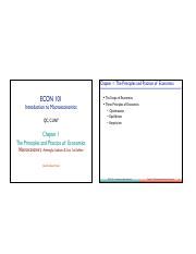 ECON101 Slides Ch01 1 Pdf Chapter 1 The Principles And Practice Of Economics ECON 101