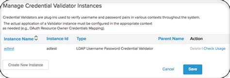 Section B Password Credential Validator In Pf