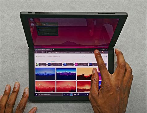 Hands On With The Lenovo Thinkpad X Fold The World S First Folding Screen Tablet Techeblog