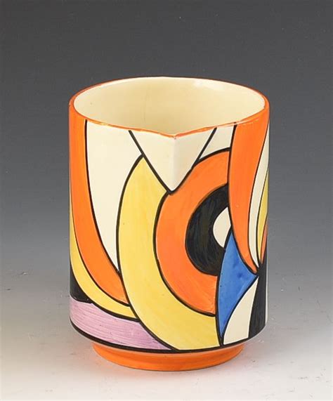 Clarice Cliff Swirls Eton Jug C 1933