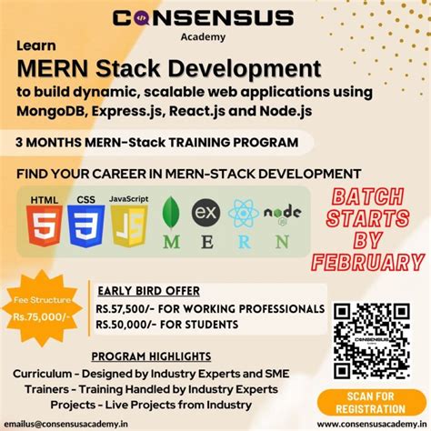 consensus academy on linkedin mernstack webdevelopment