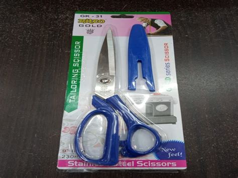 Ritco Plastic 9 Inch Brass Tailor Scissors Model Namenumber Gk 31 At