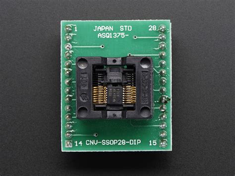 SMT Test Socket TSSOP 16 ID 1795 34 95 Adafruit Industries Unique Fun DIY Electronics