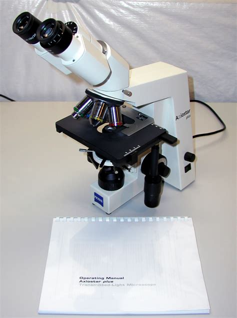 Zeiss Axiostar Plus Light Microscope For Sale Model 1169 151 Loaded With Upgrades Zeiss A Plan