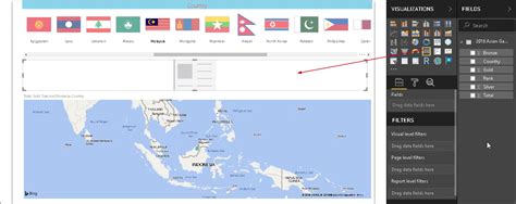Enlighten World Flag Slicer In Power Bi Desktop