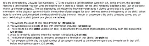 Solved Please Write The Program In C Sharpc
