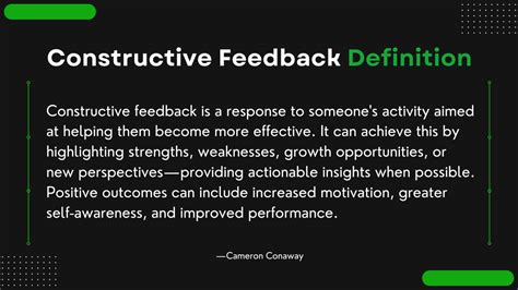 What Is Constructive Feedback A Definition And Why It Matters