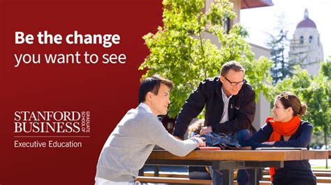 Stanford Executive Education Stanford Gsb Exec Ed Stanford University Graduate School Of