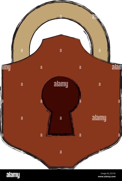 Padlock Security Symbol Stock Vector Image And Art Alamy