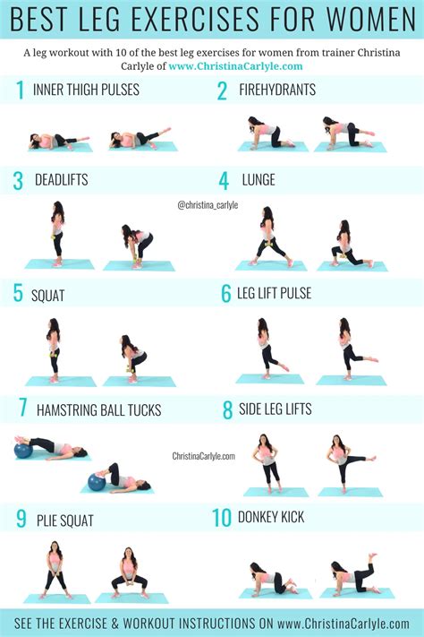 The Best Leg Exercises For Women That Want Tight Toned Legs