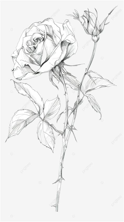 장미를 그리다 장미 그리기 날개 그리기 꽃들 Png 일러스트 및 이미지 에 대한 무료 다운로드 Pngtree