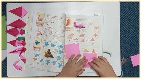 Swan Origami 윤호연 종이접기 강사 청소년 1급 자격증 6백조 Youtube