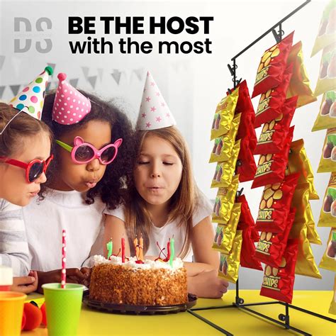 3 Row Potato Chip Rack Display Stand Snack Retail Solution