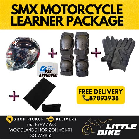 Psb Approved Smx Motorcycle Learner Package Little Bike