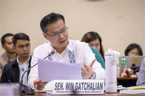 Statement Of Sen Win Gatchalian On The Statement Of President Marcos On Implementing Sex