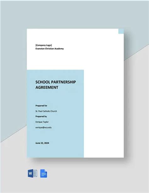 Free 13 Sample Partnership Agreement Forms In Pdf Ms Word 200 Free