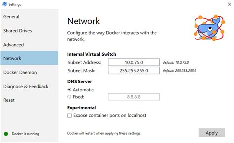 Nginx My Docker Container Isnt Starting On Localhost 0 0 0 0 On Docker For Windows Native