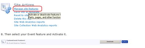 Introduction To Sharepoint Event Receivers