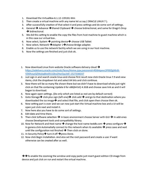 Oracle Installationnew Pdf Installation Computer Programs