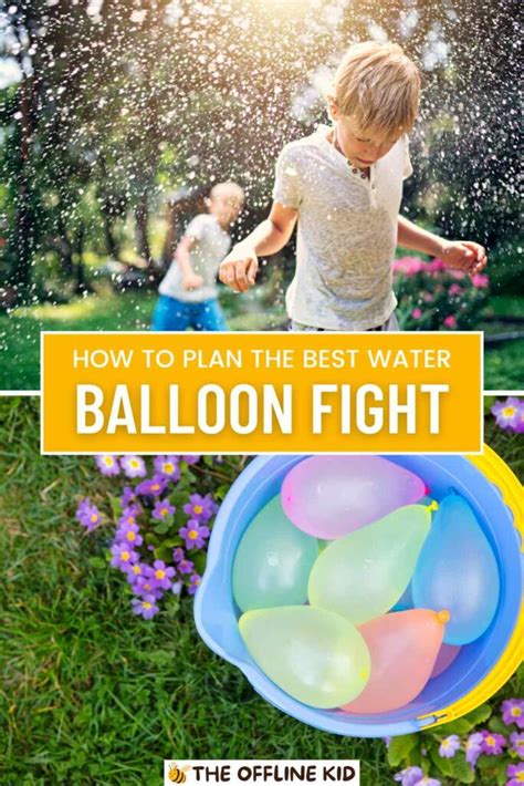 How To Plan The Perfect Water Balloon Fight