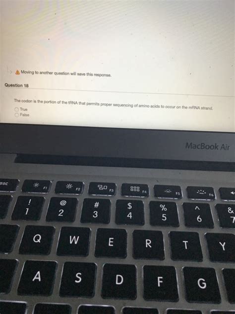 Solved The Codon Is The Portion Of The TRNA That Permits Chegg Com