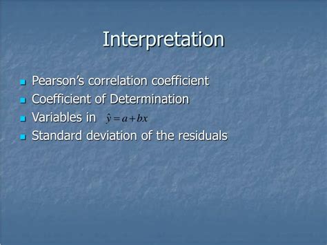 Ppt Simple Linear Regression And Correlation Inferential Methods Powerpoint Presentation Id