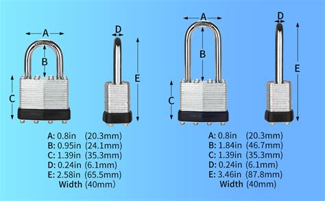 Padlocks With Same Key Lqyn 6 Pcs Laminated Keyed Padlock 1 916