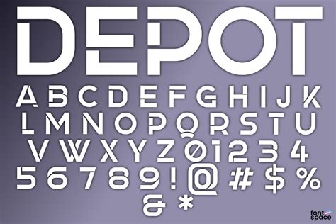 Depot Font Free Download