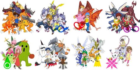 Agumon Angemon Angewomon Atlurkabuterimon Atlurkabuterimon Red