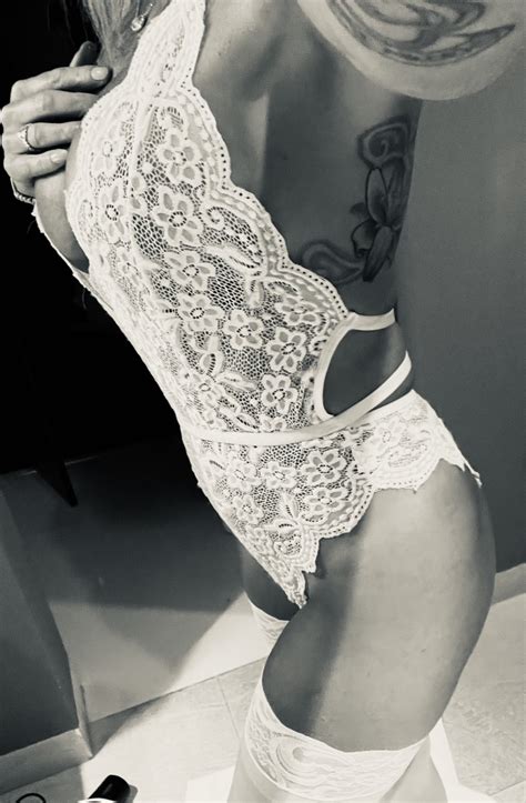There Is Just Something Extra Sexy About White Lingerie And Stockings