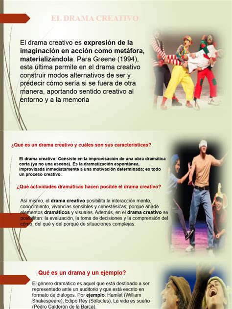Introducción Al Drama Creativo Pdf