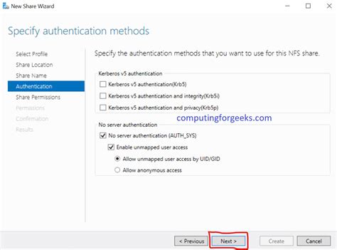 How To Configure NFS Server On Windows Server ComputingForGeeks