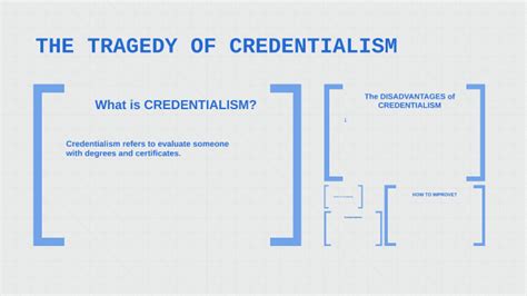 Credentialism By 宥崴 王 On Prezi