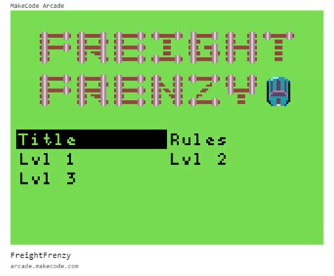 Freight Frenzy By LongPawGames For MakeCode Arcade Time Jam Itch Io