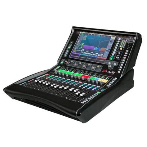 allen and heath c1500 dlive control surface and connection hub for