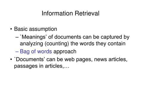Ppt Information Retrieval And Question Answering Powerpoint Presentation Id 1678872