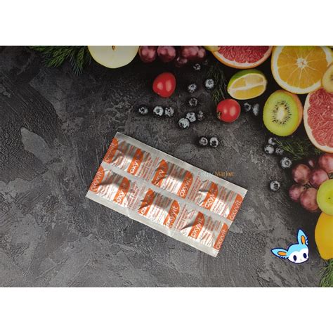 Oxyvit Strip Multivitamin Vitamin C E Betacarotene Shopee