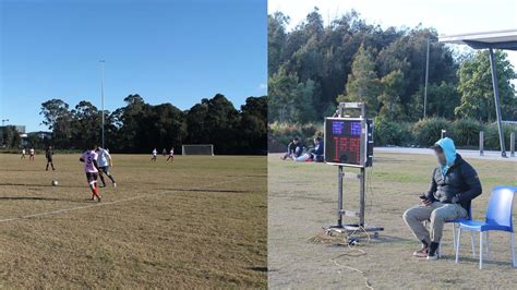 Score4 Ledx Digital Soccer Scoreboard Using Dot Matrix Display