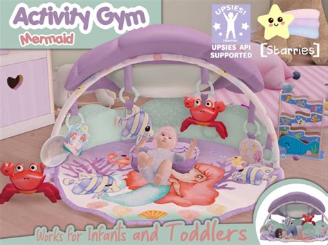 Second Life Marketplace Starries Activity Gym Mermaid Upsies